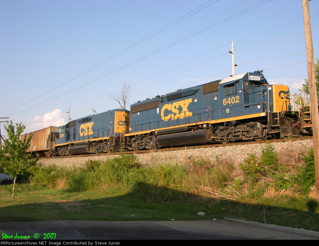 CSX 6402,2334 Q525